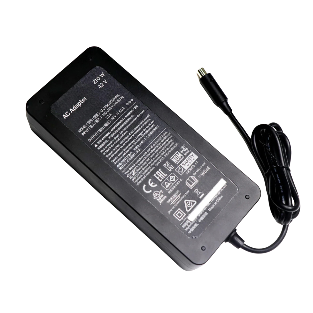 CHARGER WITH CE EAC UL 42V 5.0A(210W) – Skootz
